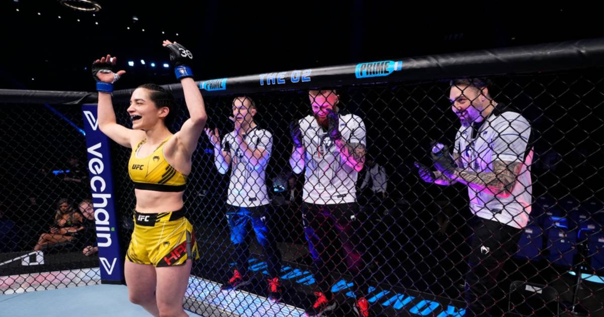 Venezolana Verónica Hardy logra un impresionante triunfo en la UFC