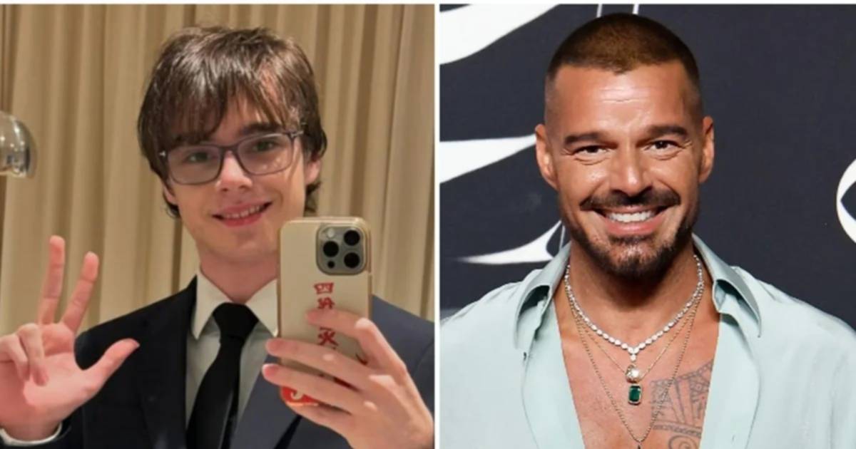 Tino, hijo de Ricky Martin, saca sus dotes artísticos en un concierto ...