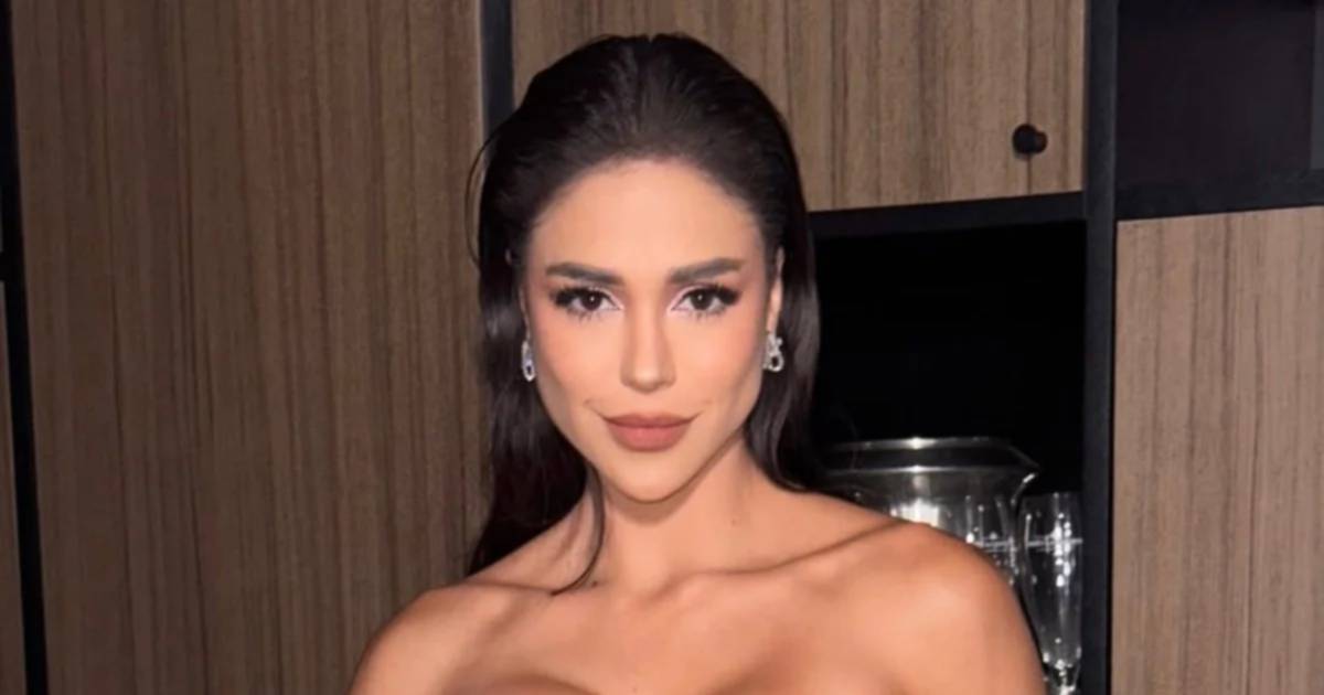 Diana Silva casi rueda por las escaleras durante el “Miss Venezuela: El Reto”