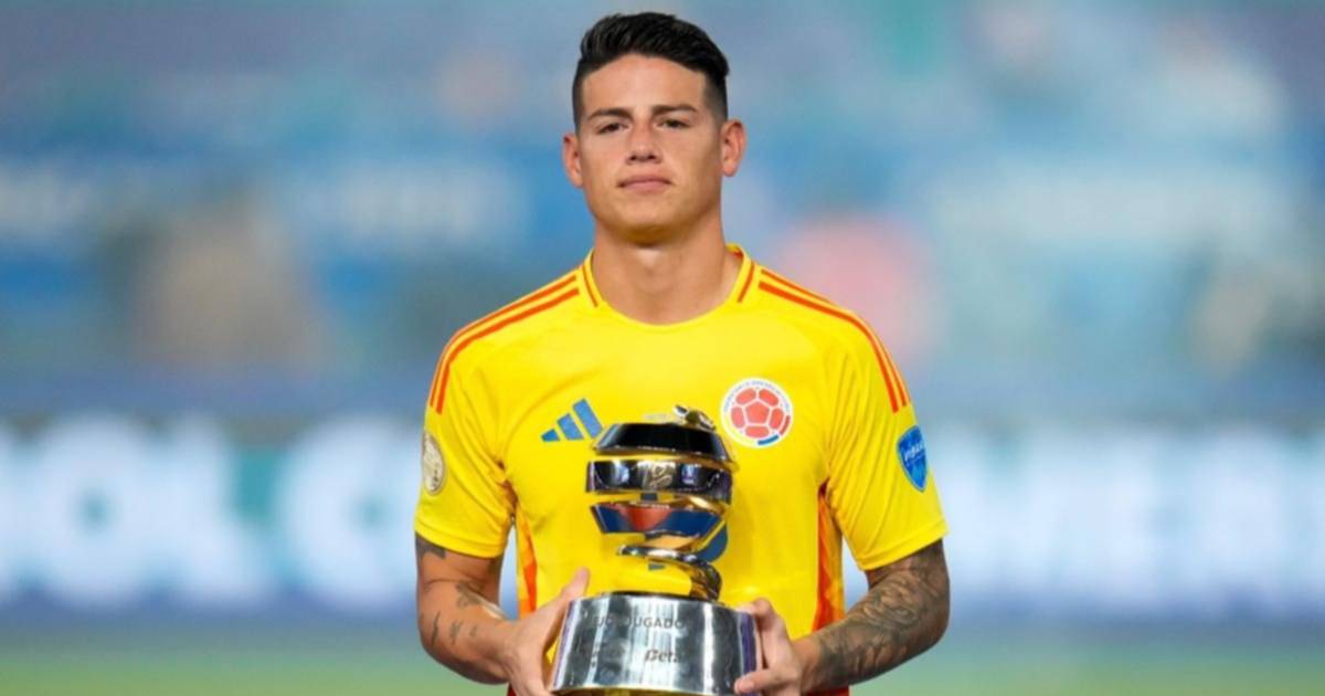 ¡Leyenda! James Rodríguez iguala récord histórico en la Selección Colombia