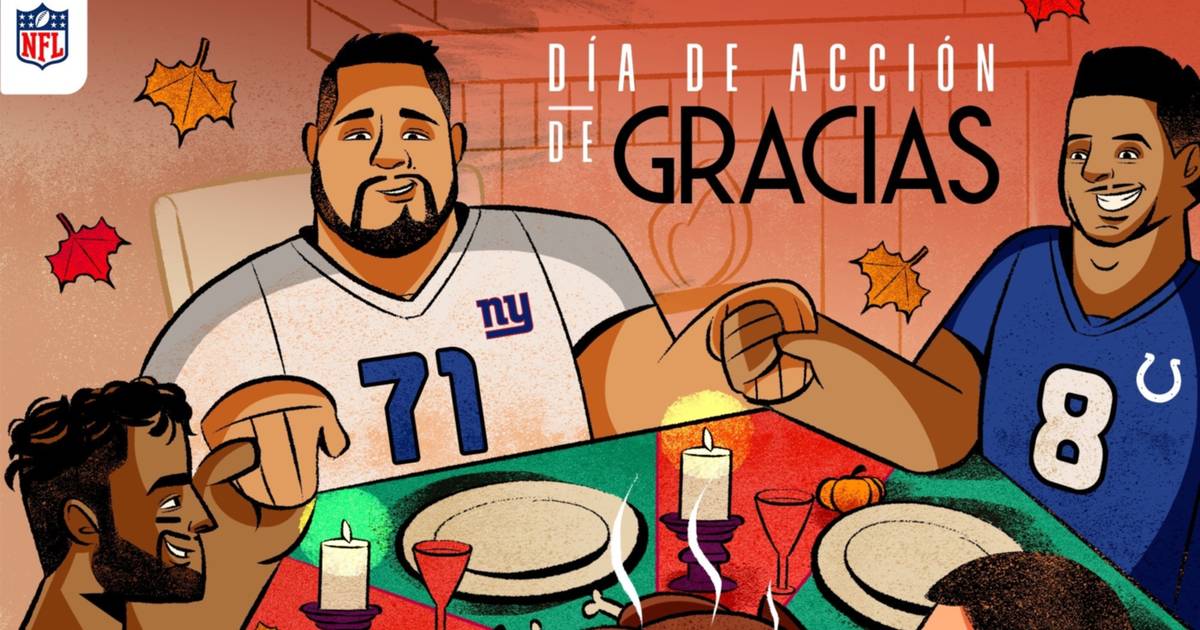 Estos son los juegos del Día de Acción de Gracias en la NFL