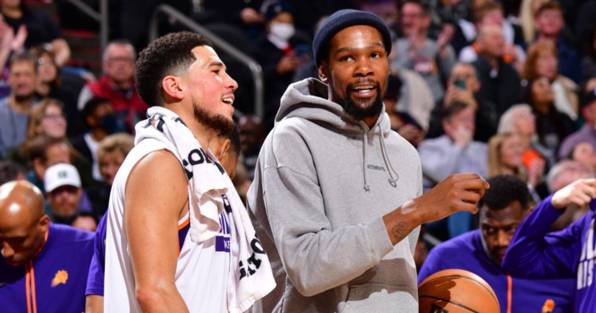 NBA: Así reaccionó Kevin Durant al triple de Devin Booker frente a New York Knicks (+Video)