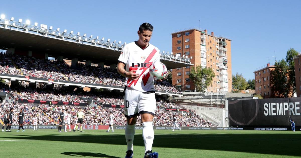James Rodríguez pide salir del Rayo en el mercado invernal