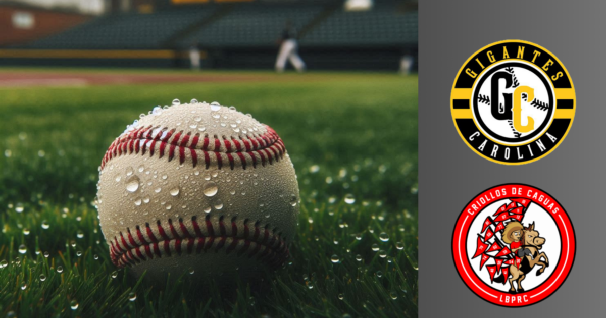 LBPRC: Suspendido el Opening Day del beisbol en Puerto Rico