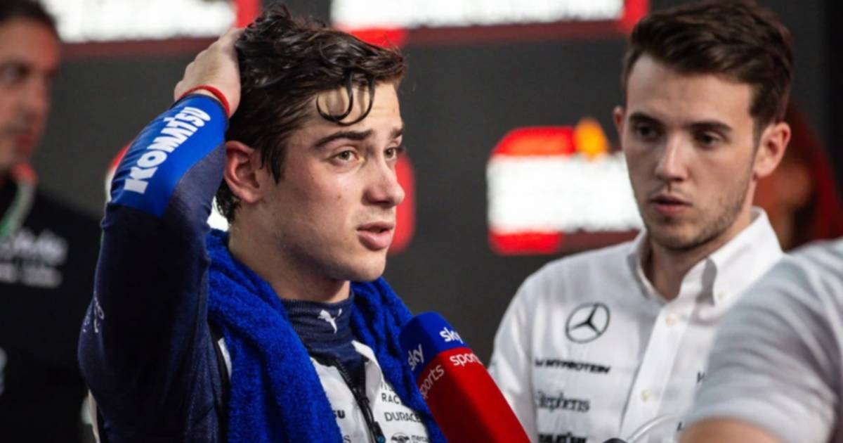 Fórmula 1: Franco Colapinto en duda para correr el GP de Las Vegas tras fuerte choque (+Video)