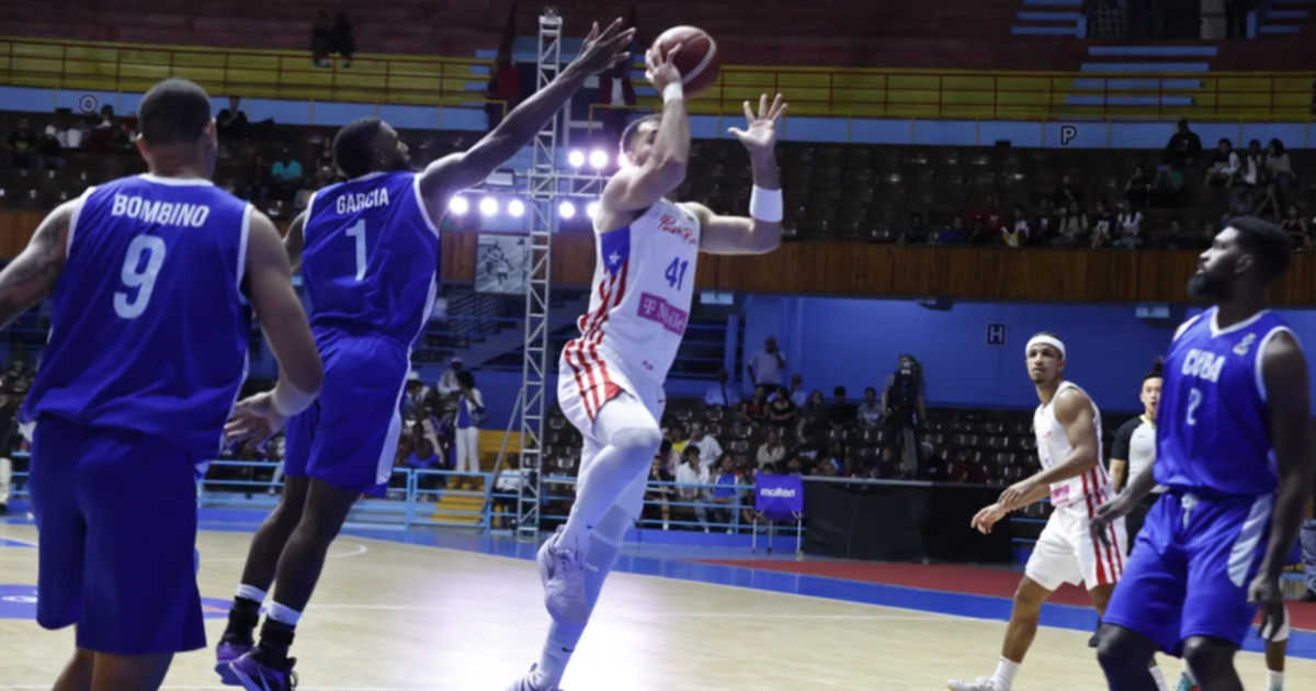 Clasificatorios AmeriCup: Puerto Rico se impone con autoridad ante Cuba