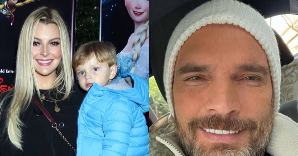 ¡Imperdible! Así reacciona Julián Gil tras el debut en la tv de su hijo ...