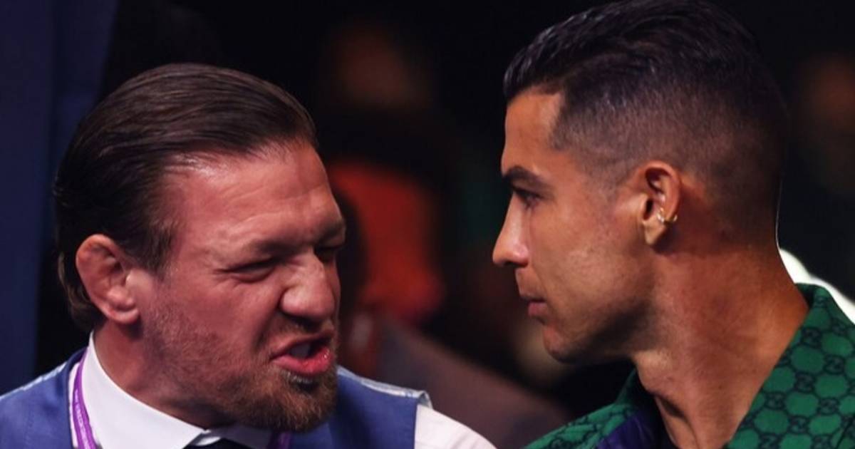 Cristiano Ronaldo y Conor McGregor presenciaron la cartelera de boxeo ...