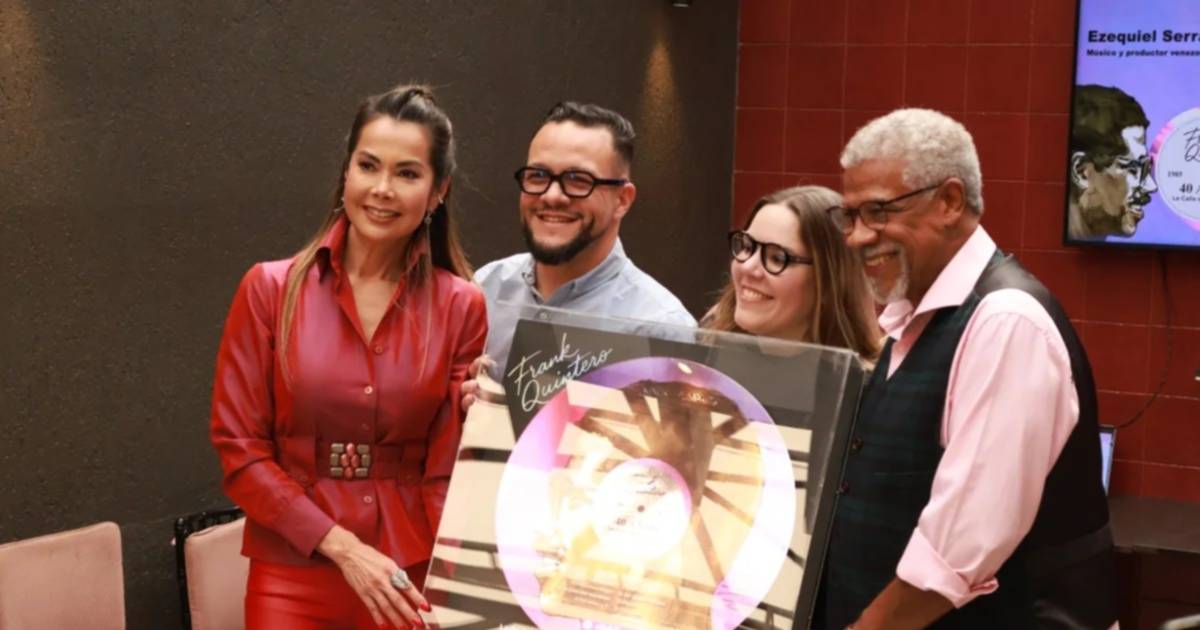 Frank Quintero es homenajeado por el 40° aniversario de su icónico ...
